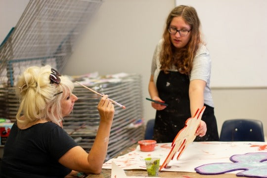 New Mural Alert! – LUX Center for the Arts